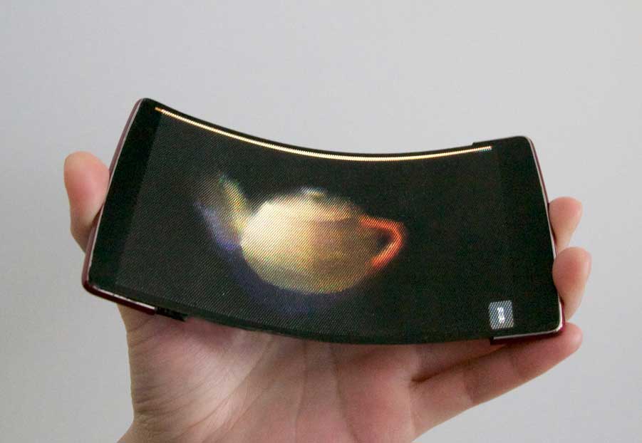HoloFlex, el teléfono que se dobla y reproduce hologramas – M24Digital
