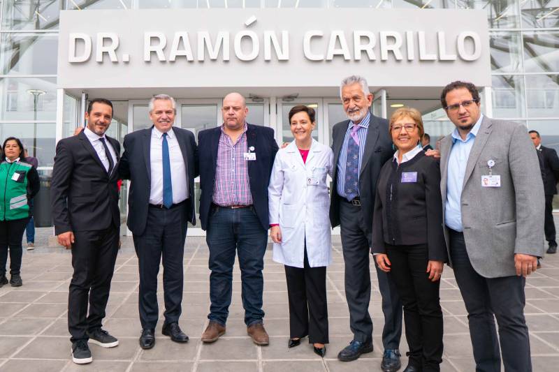 Fernández : “El Hospital Ramón Carrillo es una obra que nunca vi en mi ...